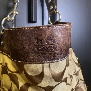 Coach | Bags | Coach Zoe Signature Hobo Bag | Poshmark